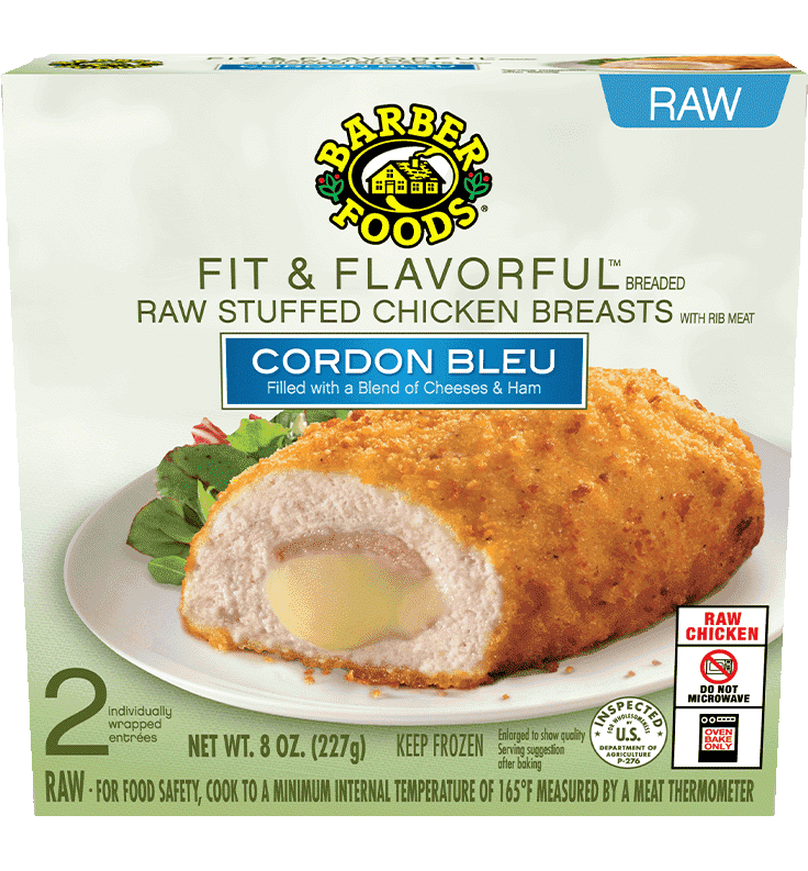 Products | Stuffed Chicken Breast | Barber Foods