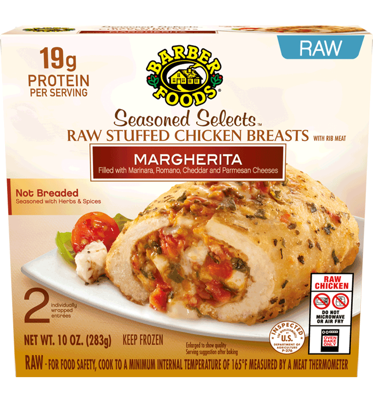 Products | Stuffed Chicken Breast | Barber Foods